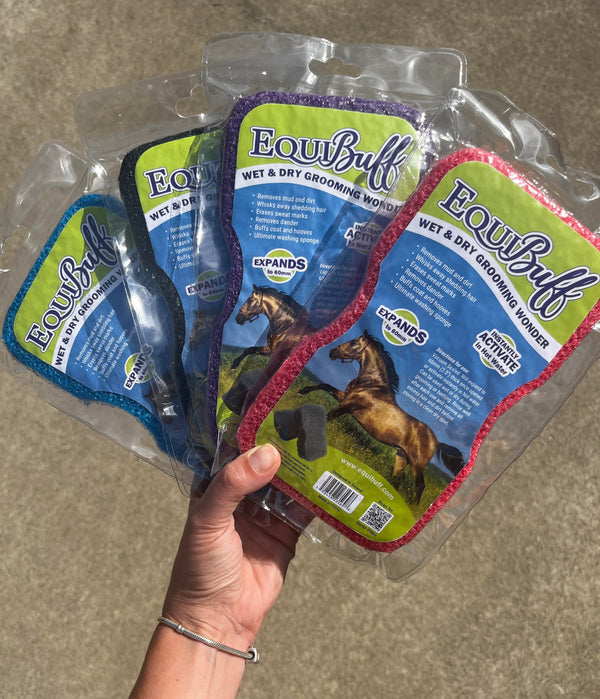 EquiBuff Wet & Dry Grooming Sponge - NextGen Equine