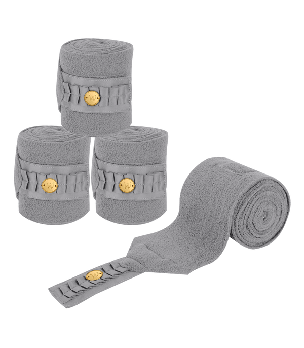 Waldhausen Florence Fleece Bandages Stone Grey - NextGen Equine